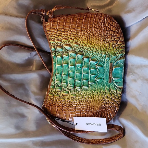 Brahmin | Bags | Brahmin Shayna Cactus Ombre Nwt | Poshmark